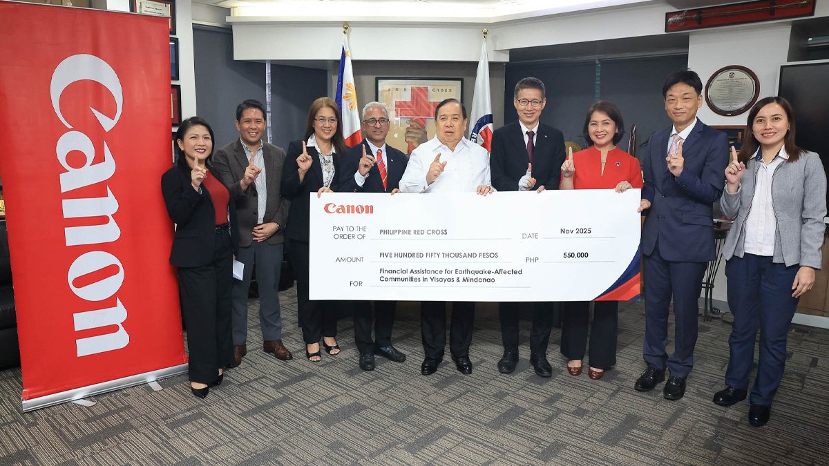 Canon Philippines Strengthens Aid Relief Efforts in Visayas and ...