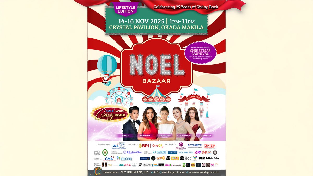 Noel Bazaar 2025 Celebrates 25th Year at Okada Manila - Your Guide to ...
