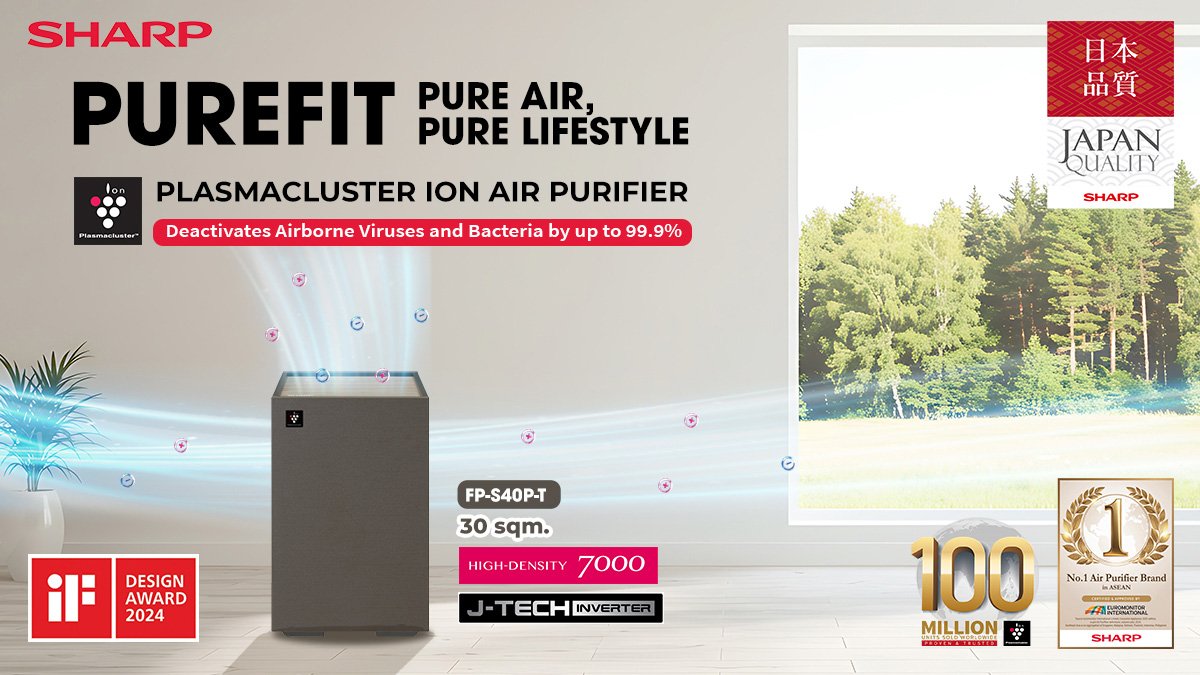 Sharp Promotes Healthier Indoor Living Through Air Care Solutions ...